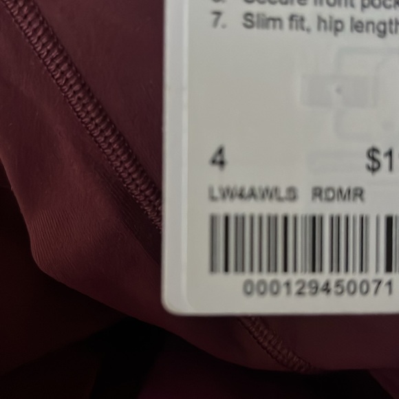 lululemon athletica | Jackets & Coats | Nwt Rare Color Lululemon Define ...